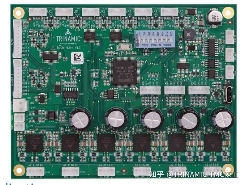 Trinamic发布6轴步进电机驱动模块TMCM-6214 - 知乎