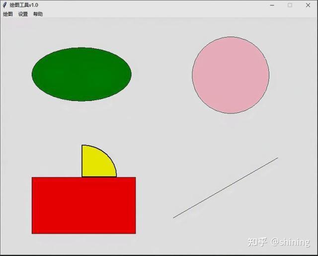 Python Tkinter之编写简易绘图程序（1） 知乎