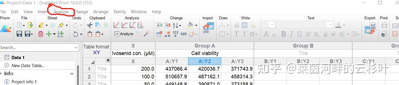学习笔记：GraphPad - EC50 - 知乎