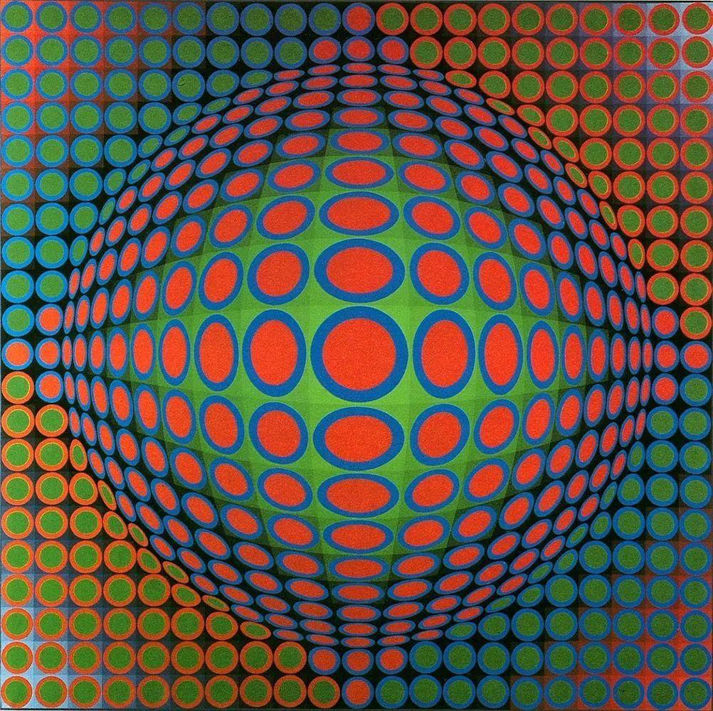 瓦沙雷利《Vega 20》《Vonal Stri》--美术100