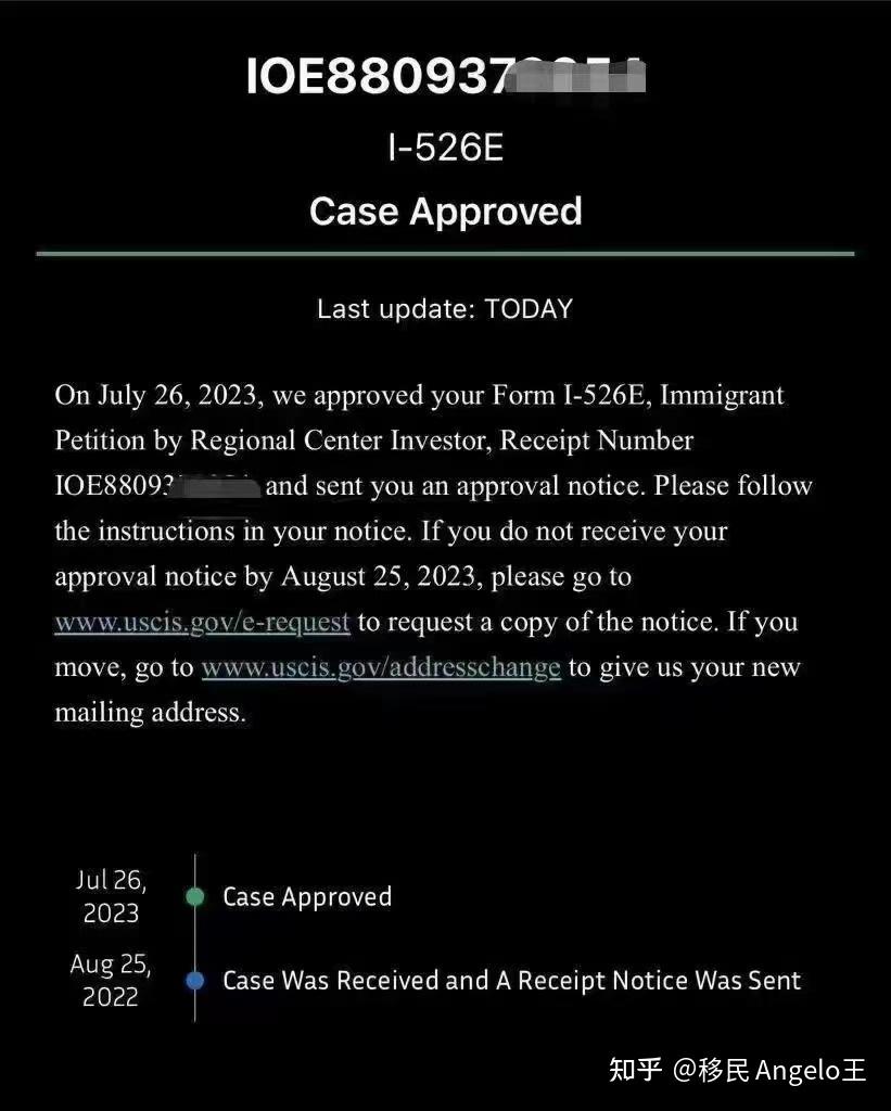 美国移民EB-5新政的首份I-526E获批，11个月 ！EB-5最适合这几类人申请！ - 知乎