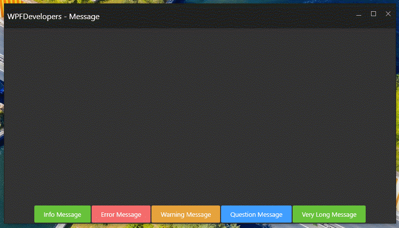 WPF 简单实现 Message 消息提醒 - 知乎