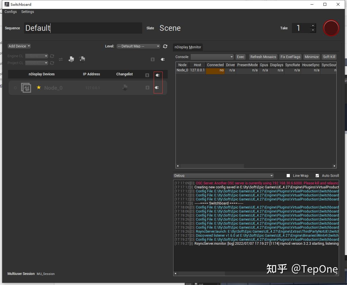 nDisplay入门 ue4.27 - 知乎