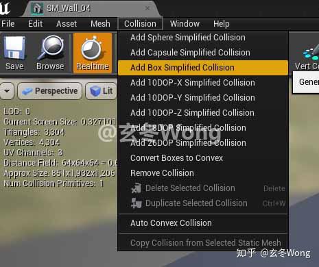 [UE4]自定义Static Mesh的碰撞体(Collision) - 知乎