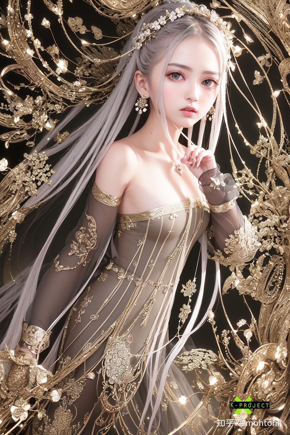 k-007 6139张 9.93G 电脑ai绘画图集动漫卡通二次元角色穿搭参考图手机中国风 - 知乎