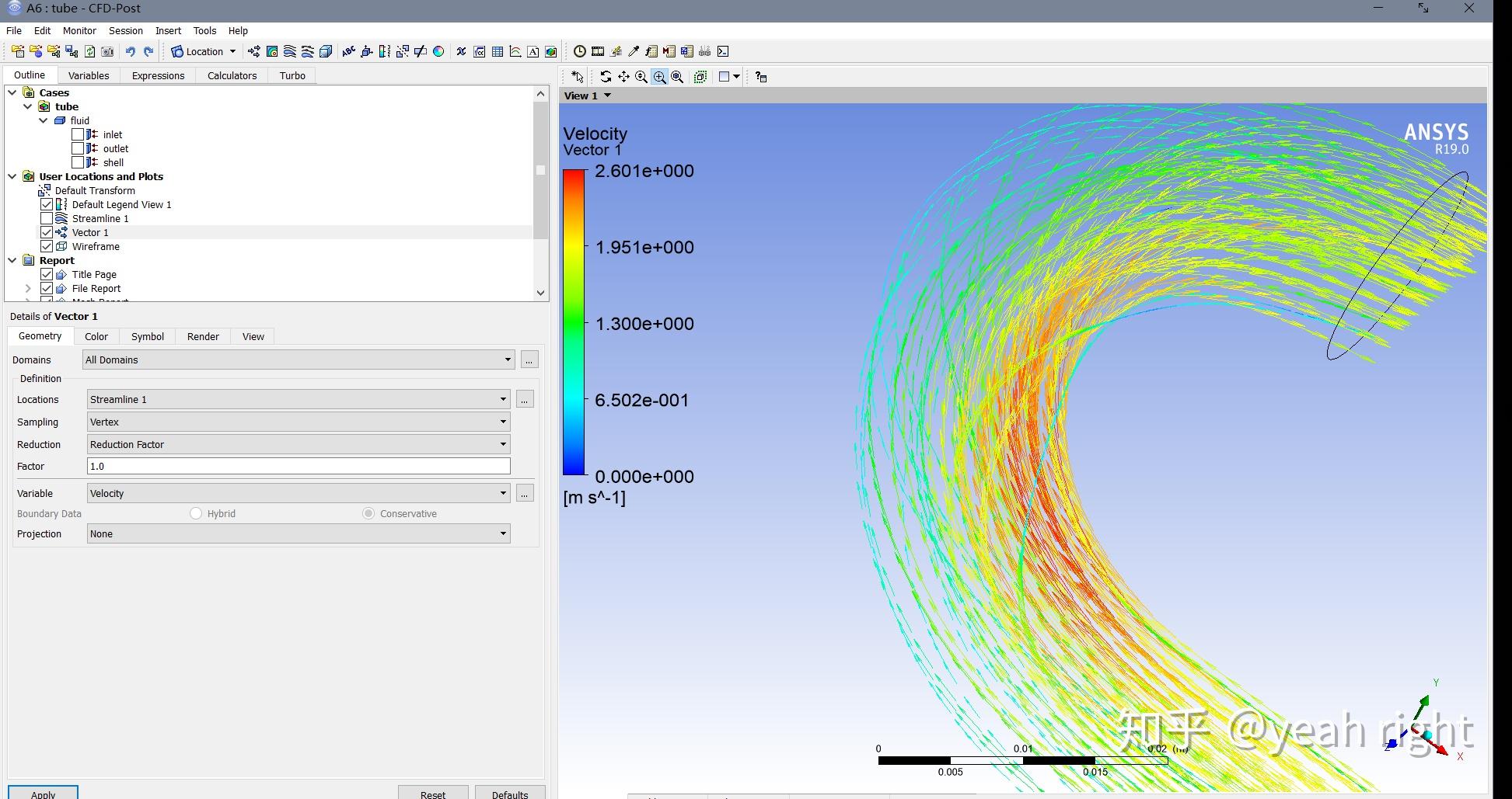 Fluent案例2【三维·管内湍流流动】 - 知乎