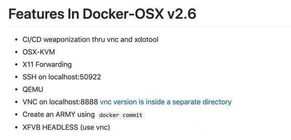 想不到吧？Docker 中也能跑 Mac OS - 知乎