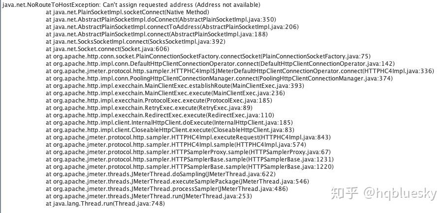 Jmeter之Can't assign requested address错误 - 知乎