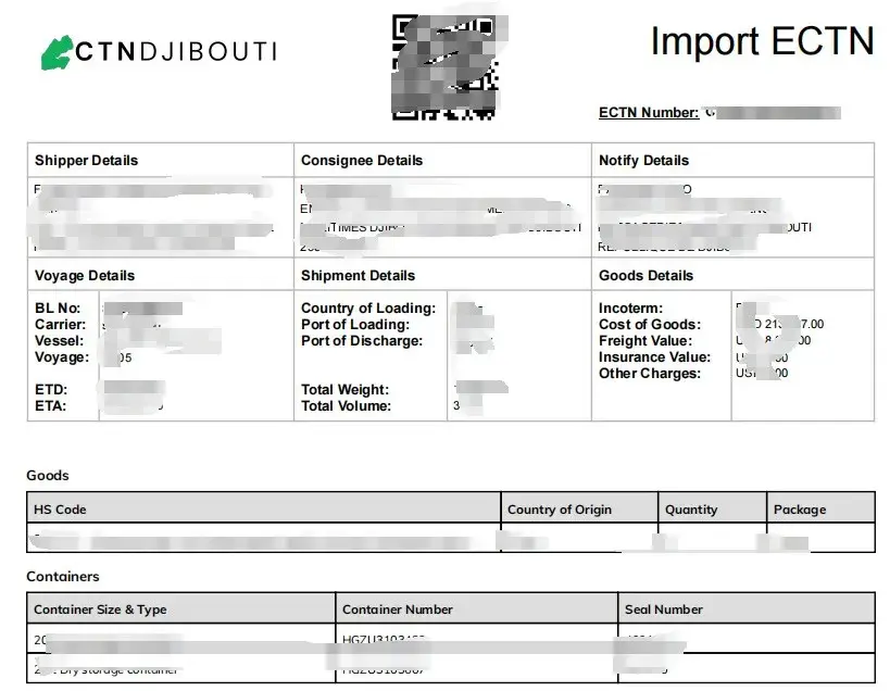 什么是吉布提ECTN认证? - 知乎