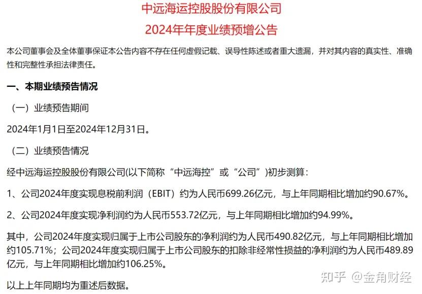 中远海控日赚过亿，快被美国盯上了 - 知乎