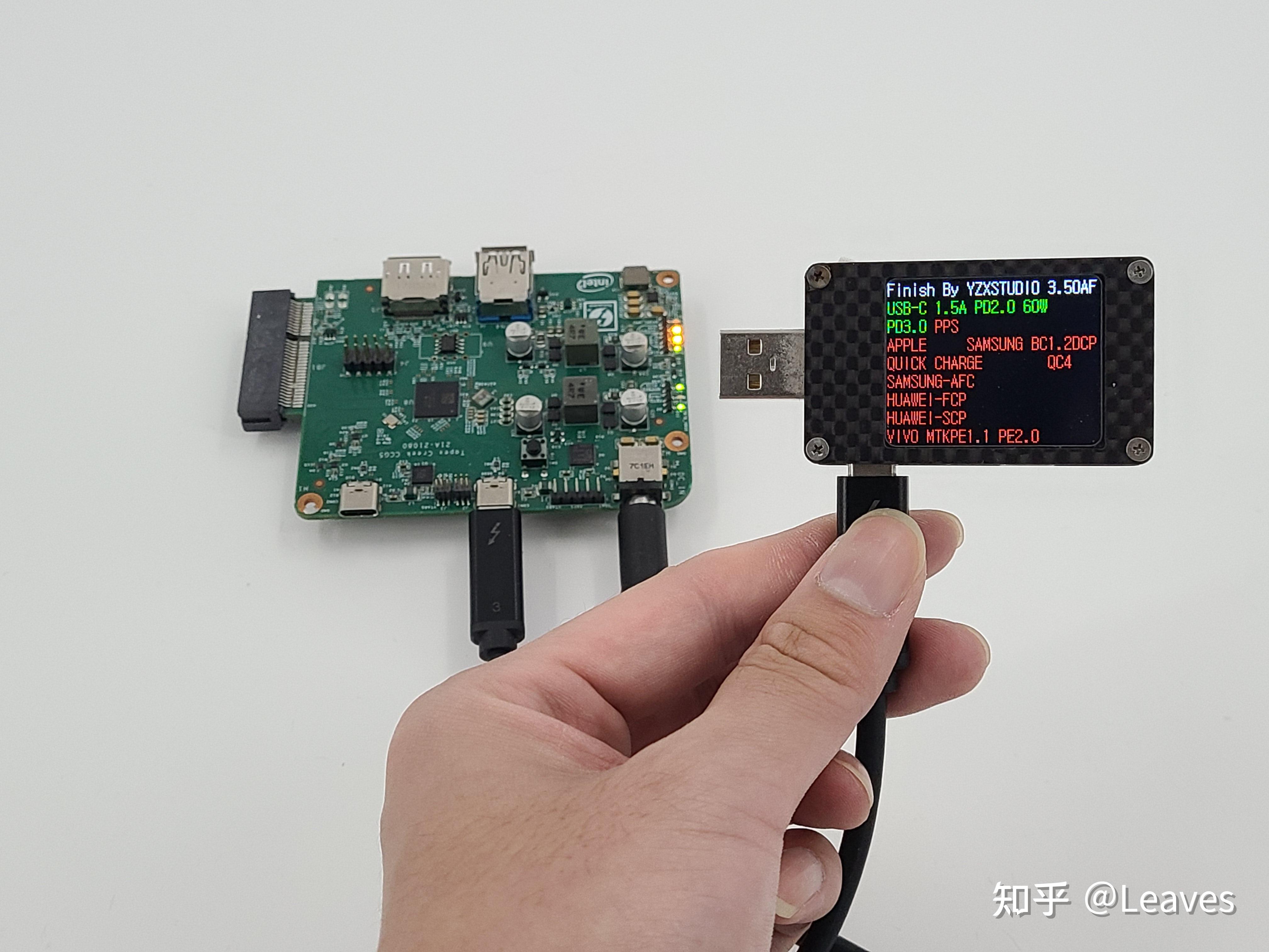 英特尔 JHL7440 开发模块 Tapex Creek 测试笔记 - 知乎