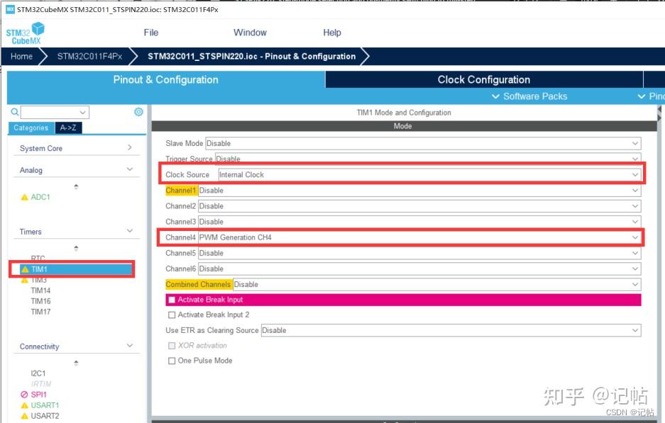 基于STM32CUBEMX驱动低压步进器电机驱动器STSPIN220(2)----驱动STSPIN220 - 知乎