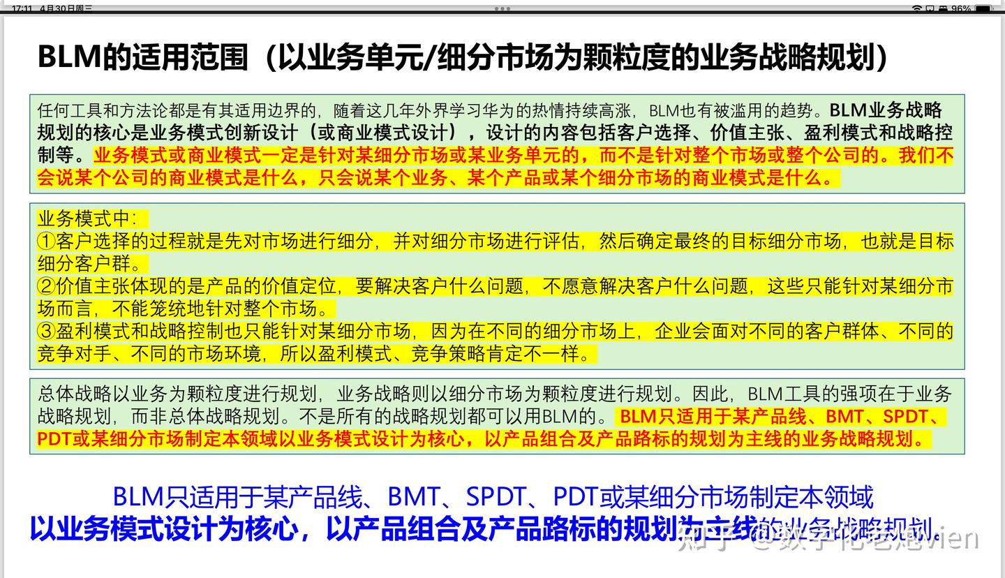 【战略/流程/组织管理系列】DSTE&BLM业务战略规划7步法概览 - 知乎