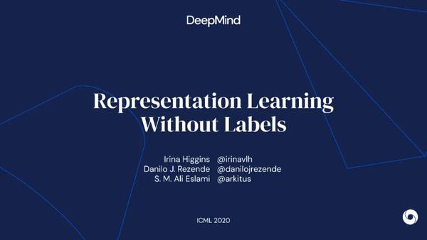 【教程】无标签表示学习，222页ppt，DeepMind - 知乎