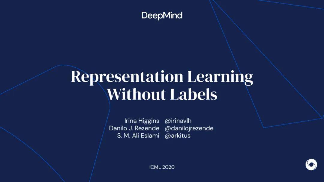 【教程】无标签表示学习，222页ppt，DeepMind - 知乎