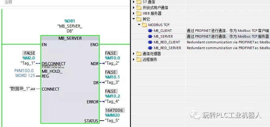 S7-1200 Modbus-TCP 通讯配置向导说明 - 知乎