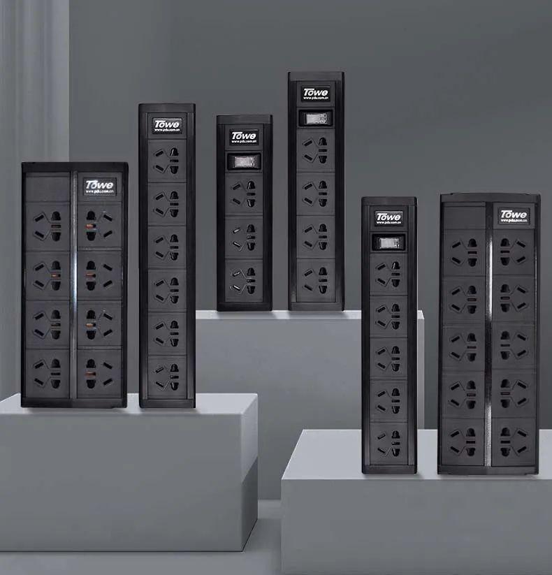 拯救拥挤用电，同为科技（TOWE）工业级多功能双排桌面PDU插排插座 - 知乎