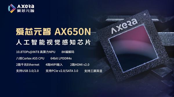 爱芯元智发布第三代智能视觉芯片AX650N - 知乎
