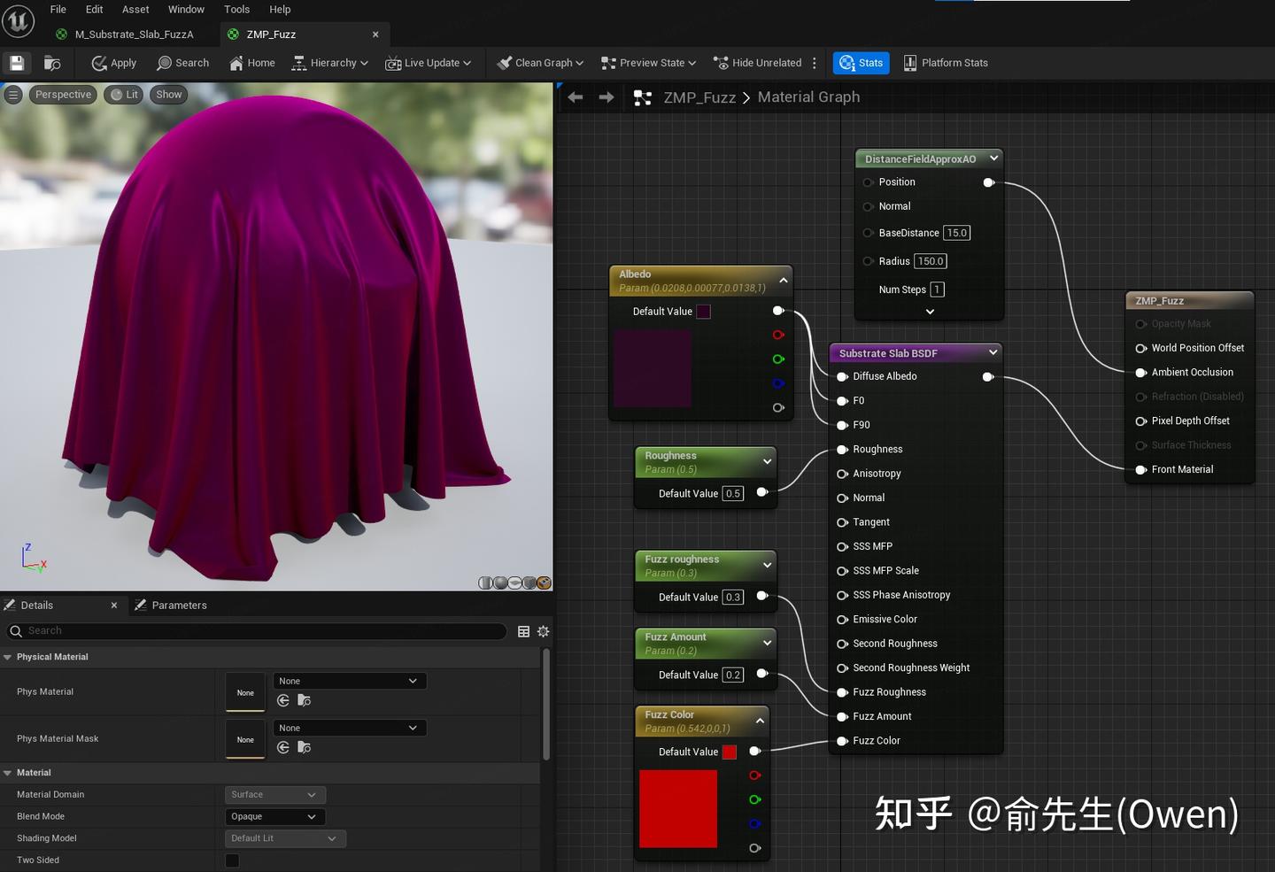 UE5 Substrate 01 基础材质-Slab和材质表面 - 知乎