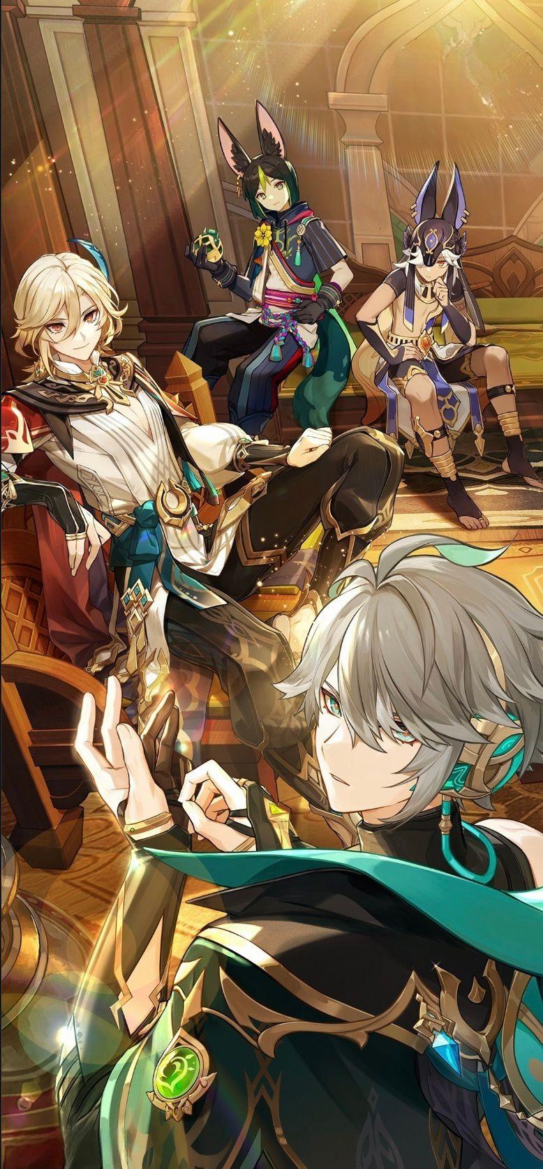 原神卡维＆艾尔海森图片壁纸 - 知乎