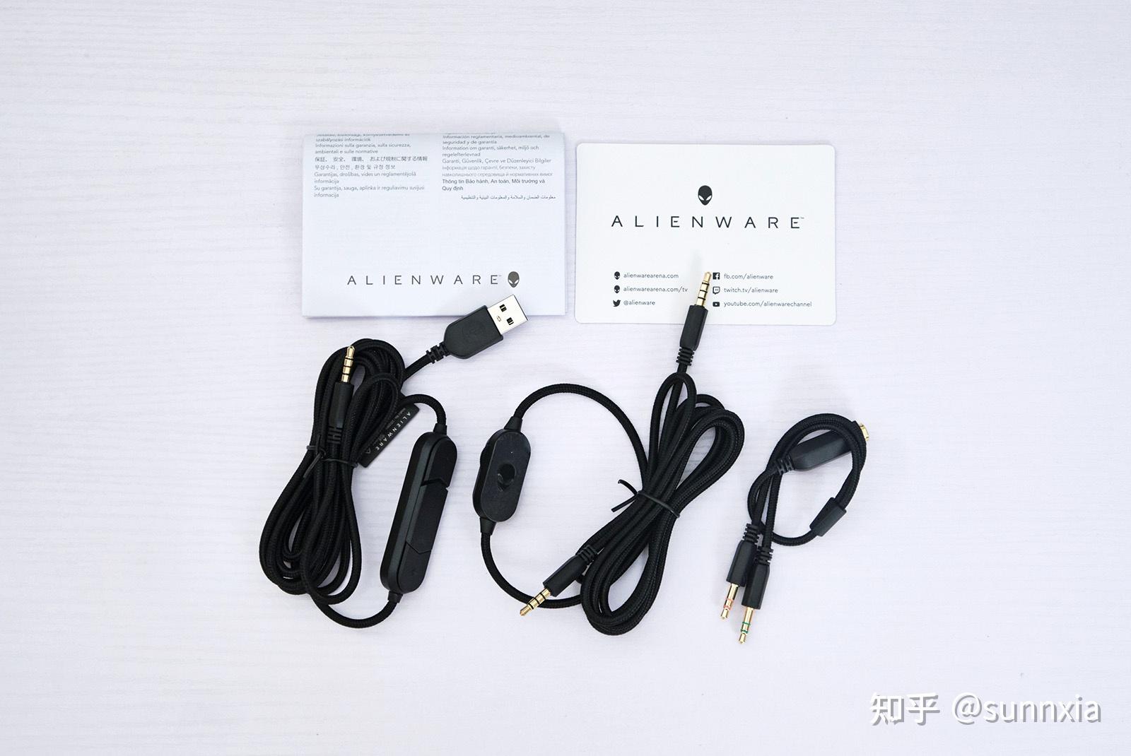 悬挂增幅装置，外星人AW510H耳机AW521BR蓝牙接收器