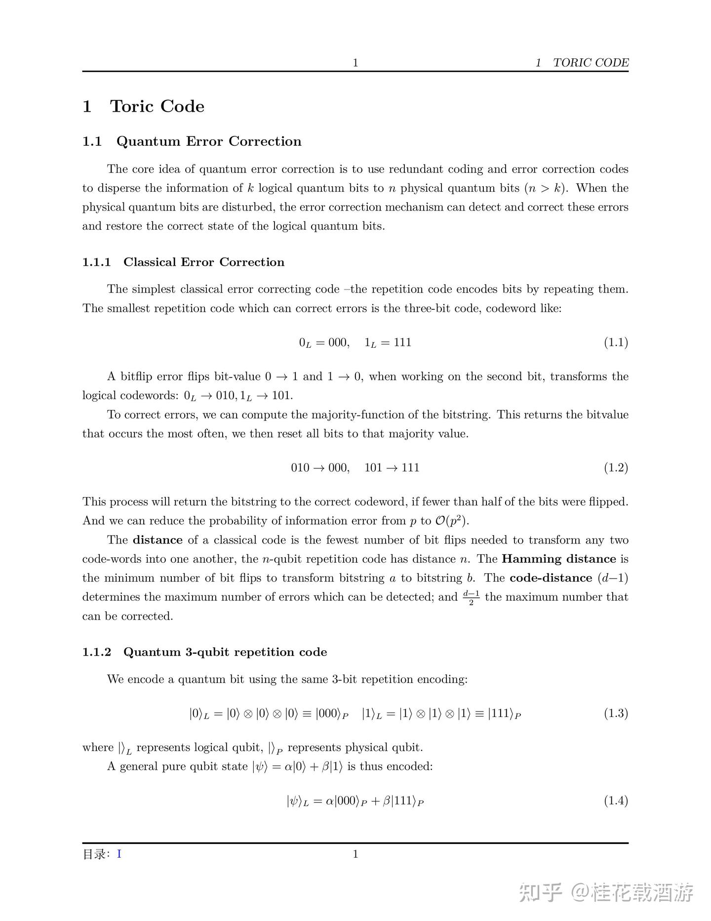 Toric code 1: Stabilizer formalism（稳定子体系） - 知乎