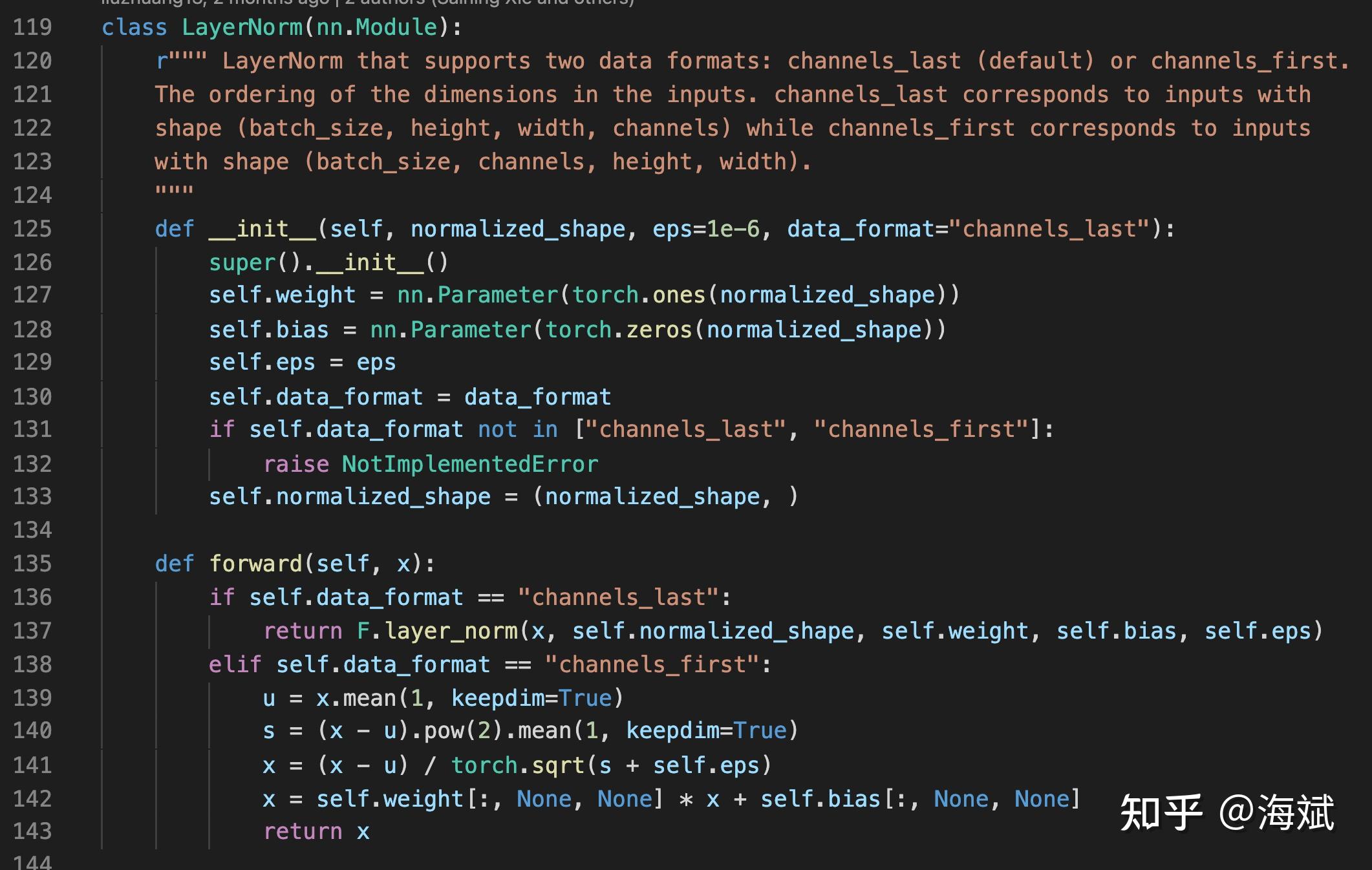 ConvNeXt中的Layer Normalization(LN) - 知乎