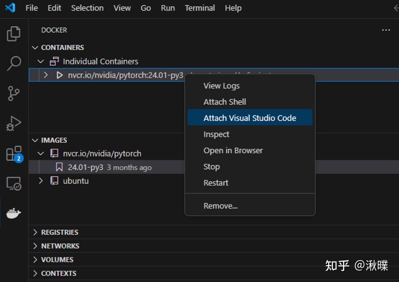 VSCode 连接 Docker 容器 - 知乎