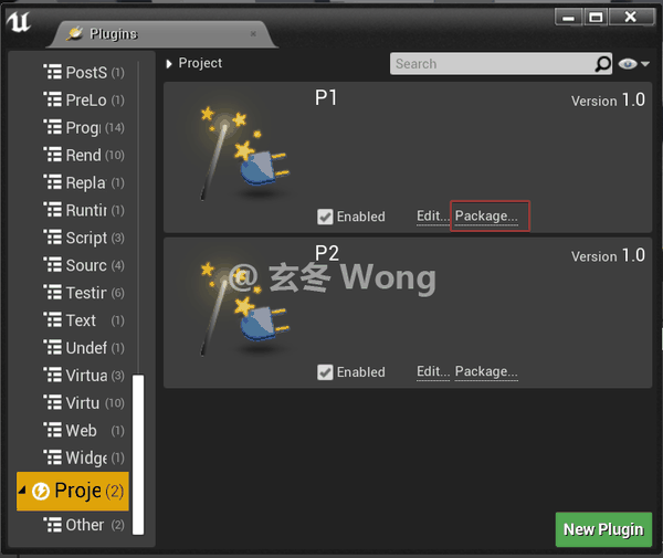 [UE4]无插件源码编译和打包工程：为多个有依赖关系的plugin生成预编译的链接库 - 知乎