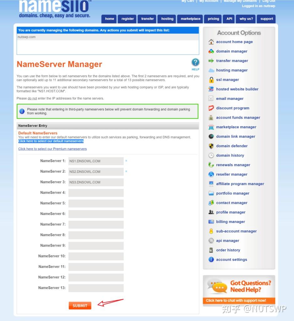 如何将域名迁移到Namesilo？ - 知乎