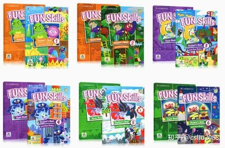 新版剑桥少儿英语YLE考试Fun Skills 1-6级学生课本+练习册+音频+答案等 电子版 - 知乎