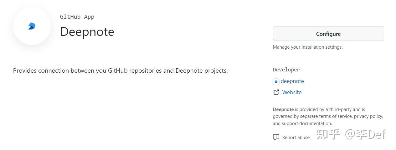 Deepnote中连接 (Link) GitHub - 知乎