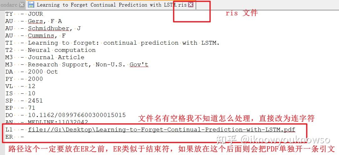 在RIS格式的参考文献信息中加入本地PDF附件路径，导入endnote时引文信息和PDF都导入了 - 知乎