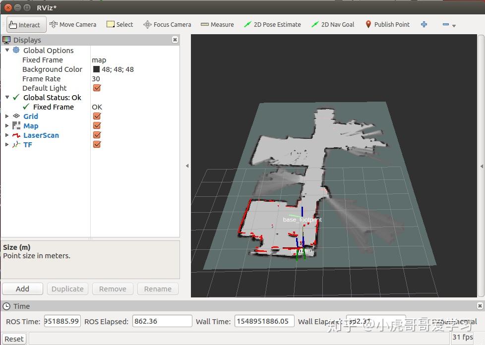 【自己动手做一台SLAM导航机器人】第六章：SLAM建图与自主避障导航 - 知乎