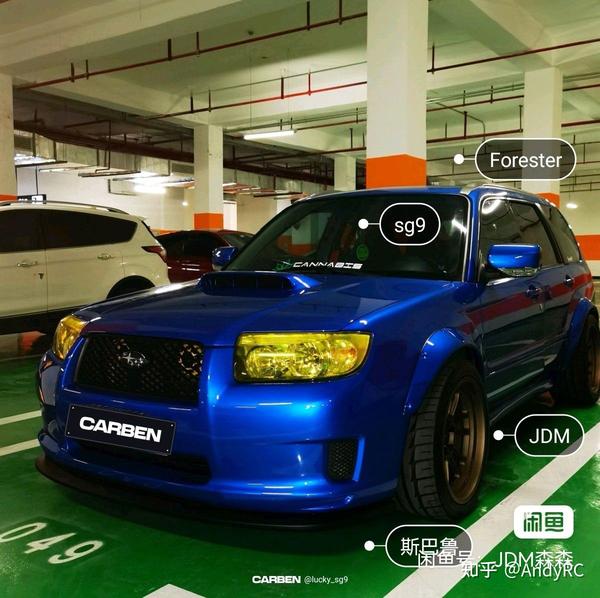 斯巴鲁森林人SG9进化 - 知乎