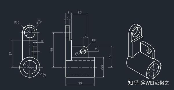 CAD dwg格式练习图100多张，练习图进阶版，提高绘图技能与效率从此刻开始 - 知乎