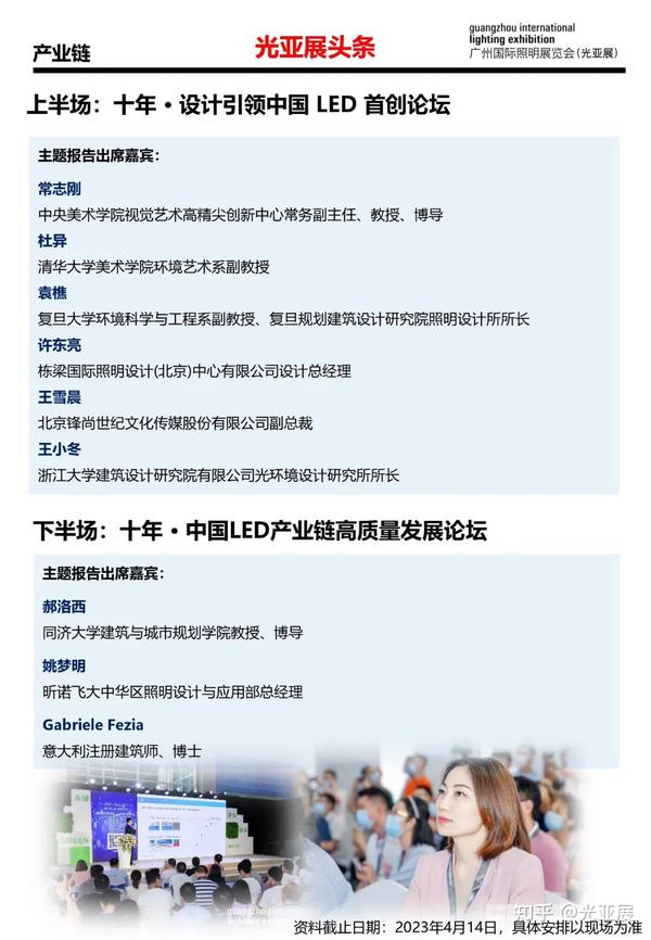 GILE 2023 | GILE 与 SLDA 共迎LED黄金新十年之风 - 知乎