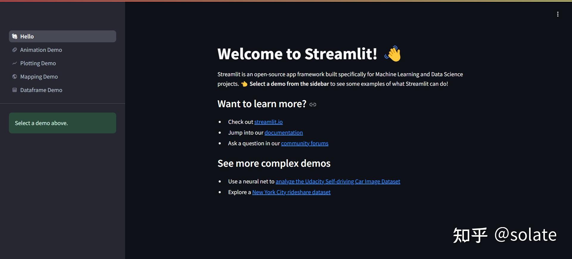 python Streamlit 学习 - 知乎