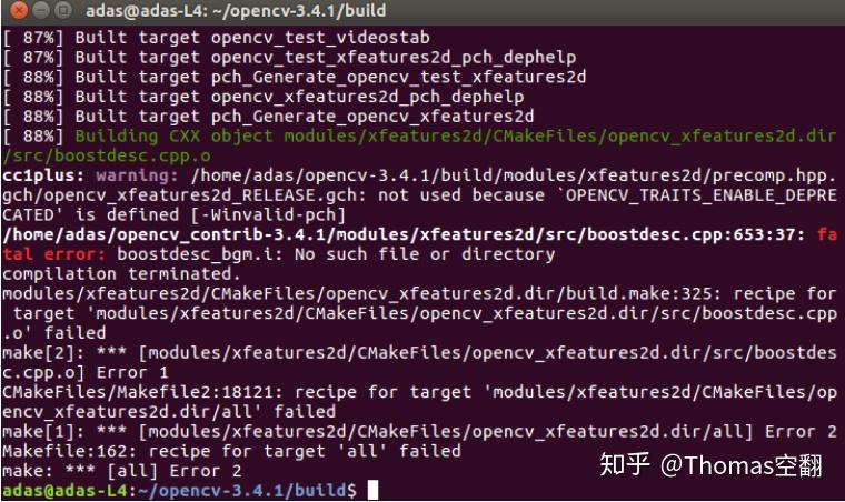 Install Opencv3.4.1 on Ubuntu 16.04 喝Caffe第一包 - 知乎