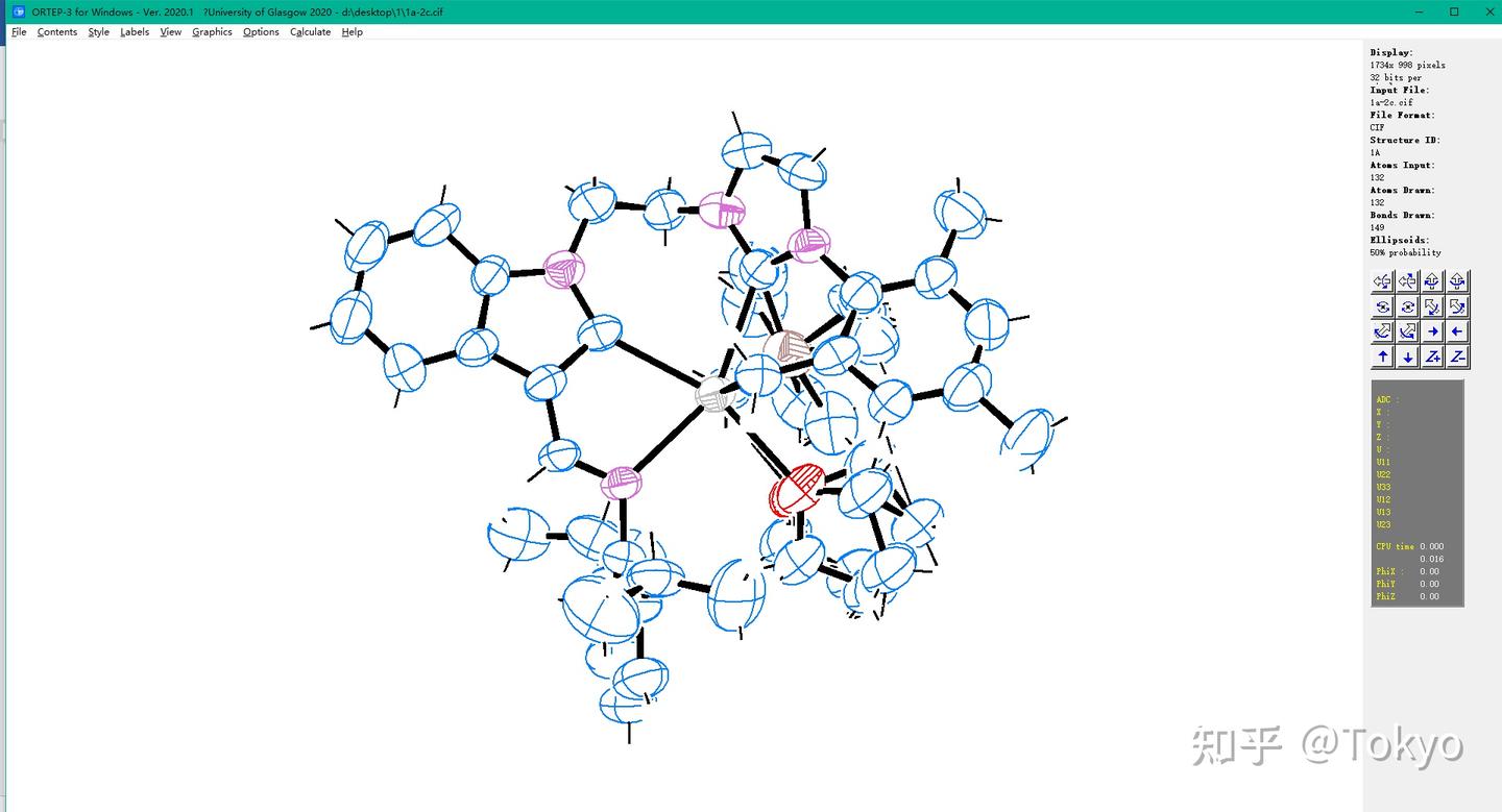 Ortep-3基操-多数据CIF文件数据切换 - 知乎