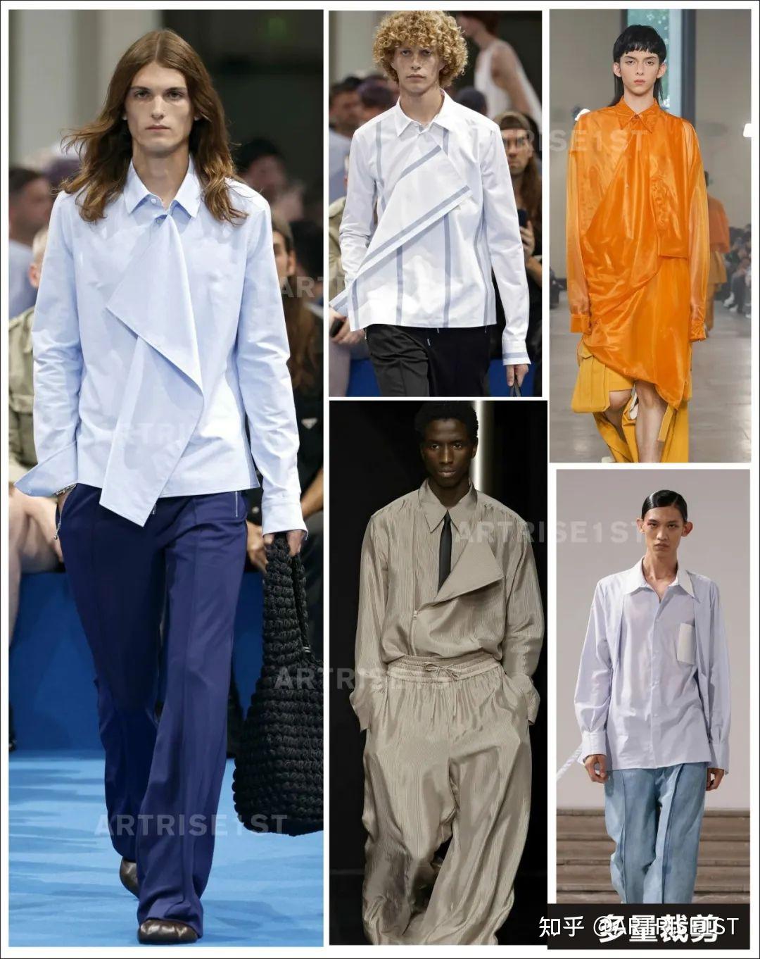 2024/25SS春夏男装秀场趋势&关键衬衫廓形 - 知乎