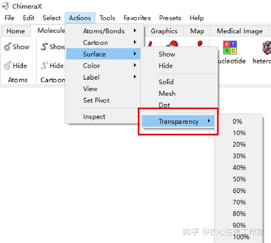 超实用！用ChimeraX对AlphaFold 结果可视化（中）: 蛋白结构美化篇 - 知乎