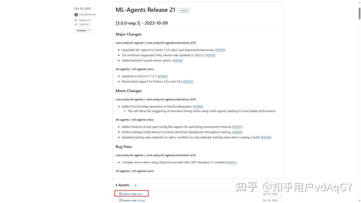 Unity机器学习ML-Agents-release_21环境安装 - 知乎