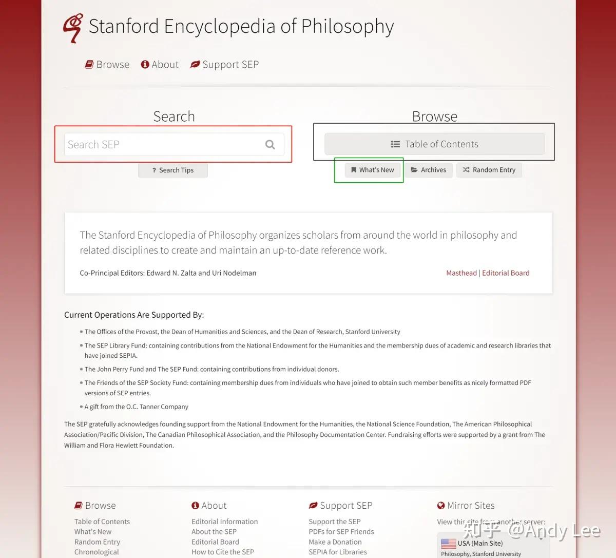 斯坦福哲学百科的使用指南 - 知乎