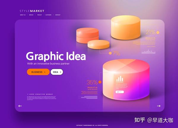 19款高级商务立体数据图表立体海报元素PSD设计素材 Stereo Data Sheet PSD Material - 知乎