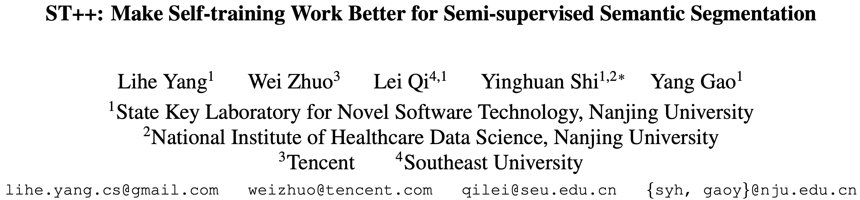 CVPR 2022 | ST++: 半监督语义分割中更优的自训练范式 - 知乎