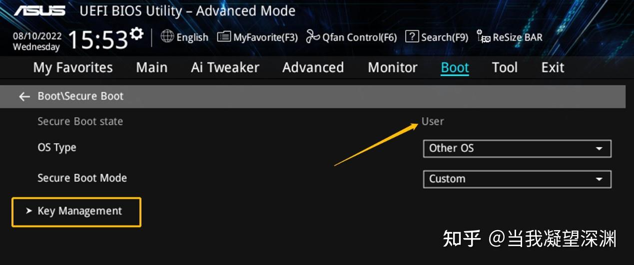 华硕主板如何关闭安全启动Secure boot - 知乎
