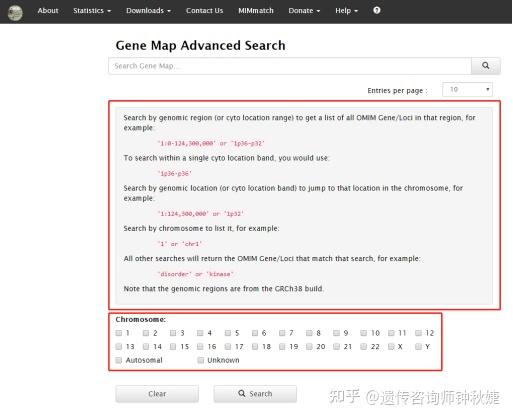 OMIM数据库使用方法简述 - 知乎