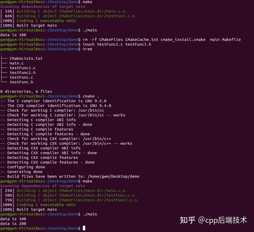 【C++】Cmake使用教程（看这一篇就够了） - 知乎