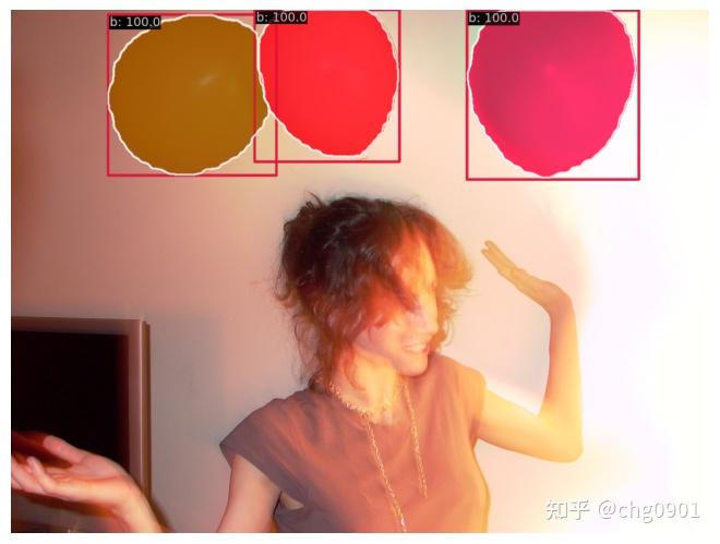 使用MMDetection3.x 在Balloon气球数据集上训练并对视频进行实例分割和制作成Color Splash效果 - 知乎